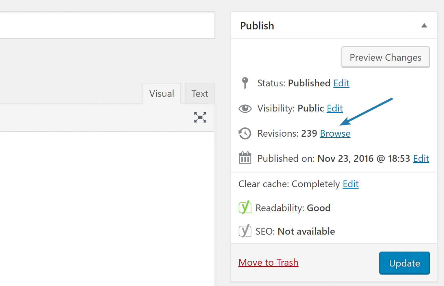 How to disable and limit WordPress post revisions (1-click option) How to disable and limit WordPress post revisions (1-click option)