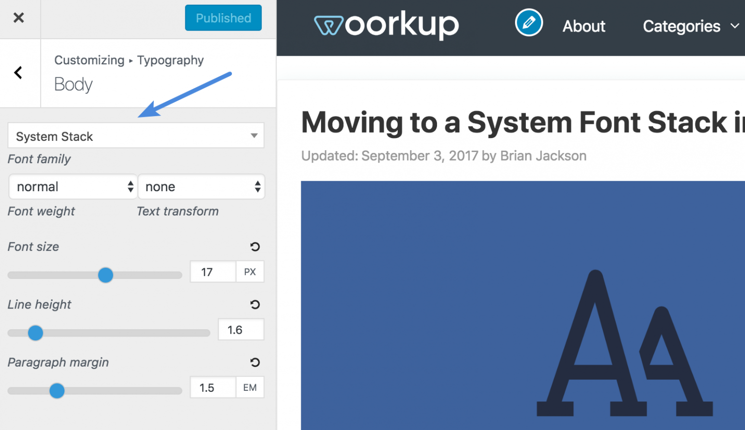 Moving To A System Font Stack In Wordpress How And Why