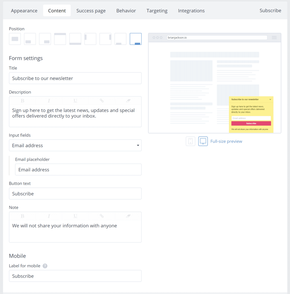 GetSiteControl Review - Every WordPress CTA Widget in One Plugin