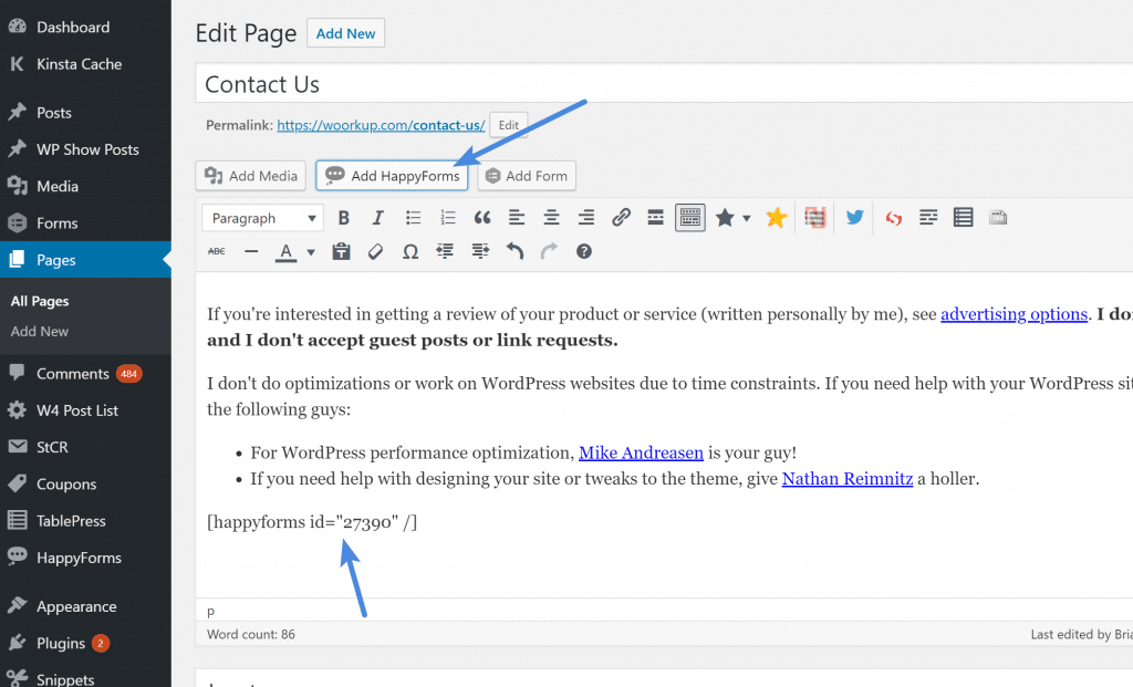 HappyForms vs Contact Form 7 (Battle of the Free Form Plugins)