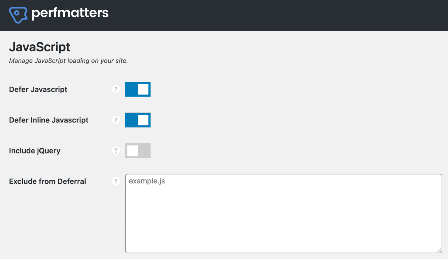 Perfmatters - Our lightweight but powerful WordPress performance plugin