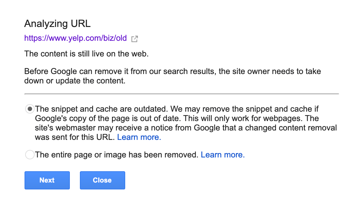 How to remove outdated content from Google (quick and easy) How to remove outdated content from Google (quick and easy)