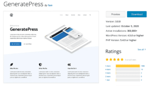 GeneratePress review - Best WordPress theme I've found in 12 years